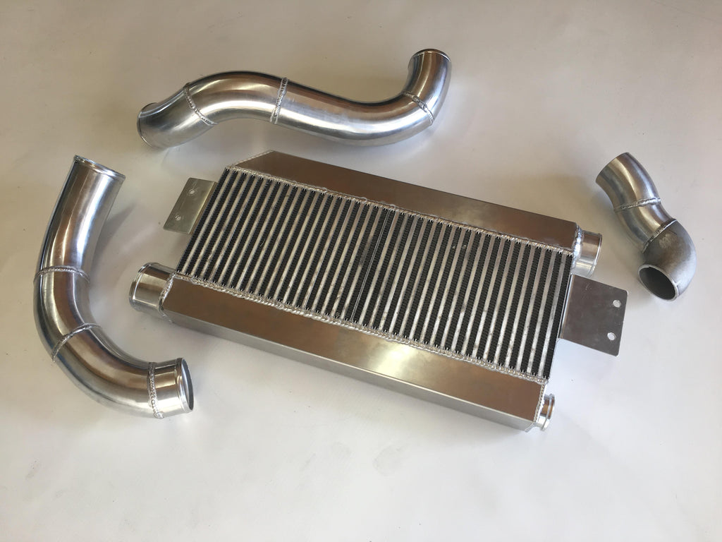 5.0 Coyote Single TO4 Turbo 15-18 Intercooler Kit – CG Fabrication LLC